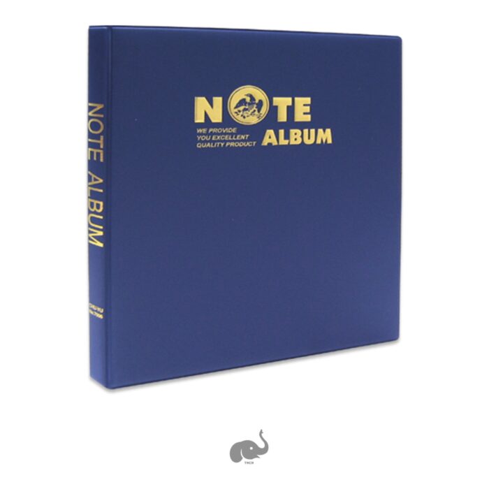 Taiwan Bank Note Album with 48 Note Capacity – Blue Colour - TNCN Hobby store